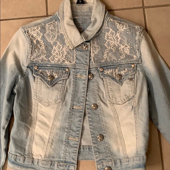 Miss Me | Jackets & Coats | Miss Me Denim Jacket | Poshmark